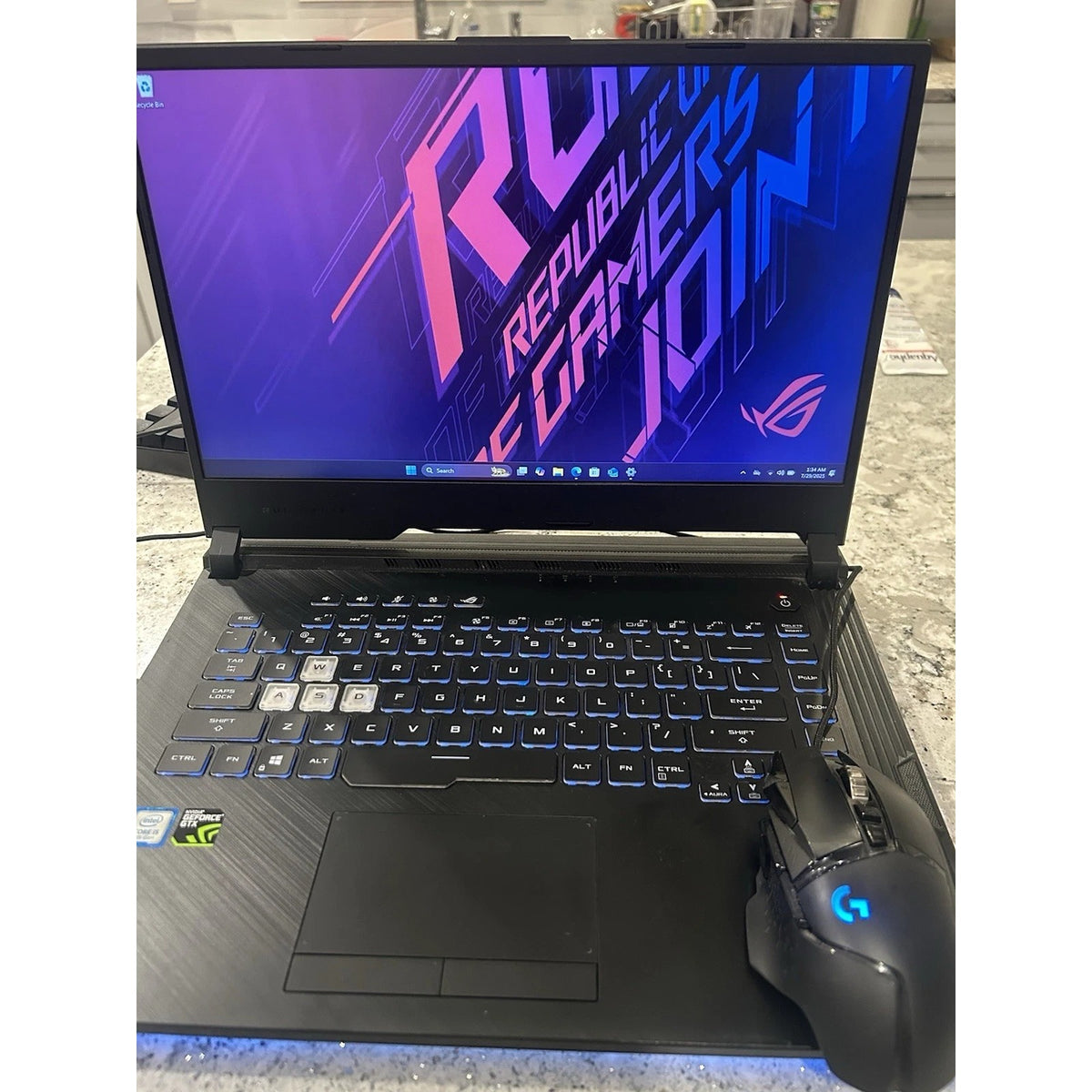 ASUS ROG Strix G Gaming Laptop, 15.6” 120Hz IPS Type Full HD, NVIDIA G ...