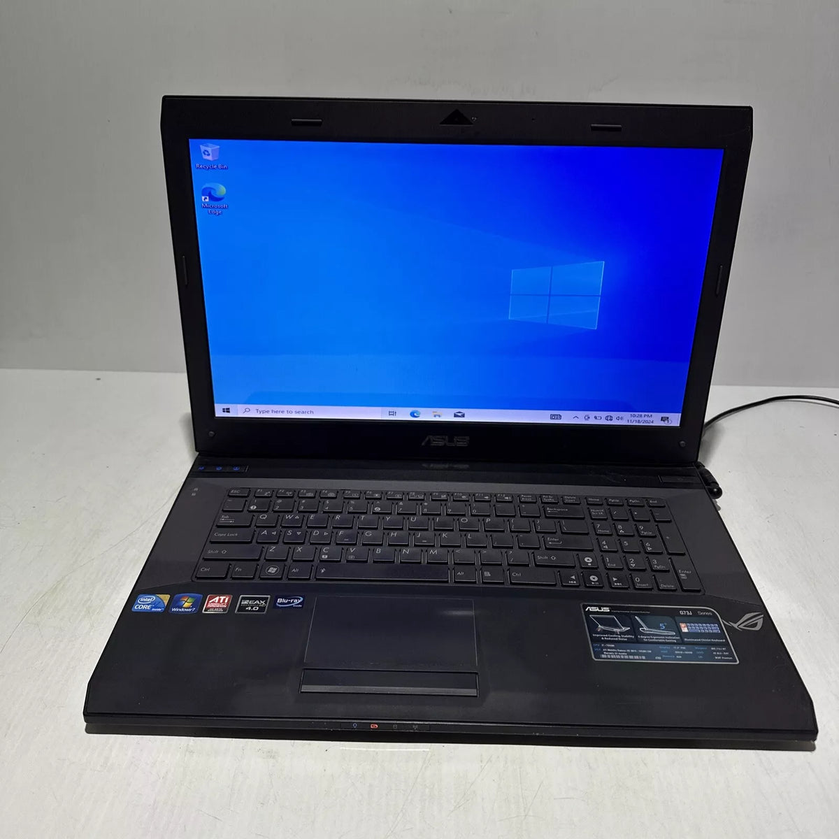 ASUS ROG G73JH, 17.3" Gaming Laptop, Intel Core i7-Q720 (16GB RAM, 1TB ...