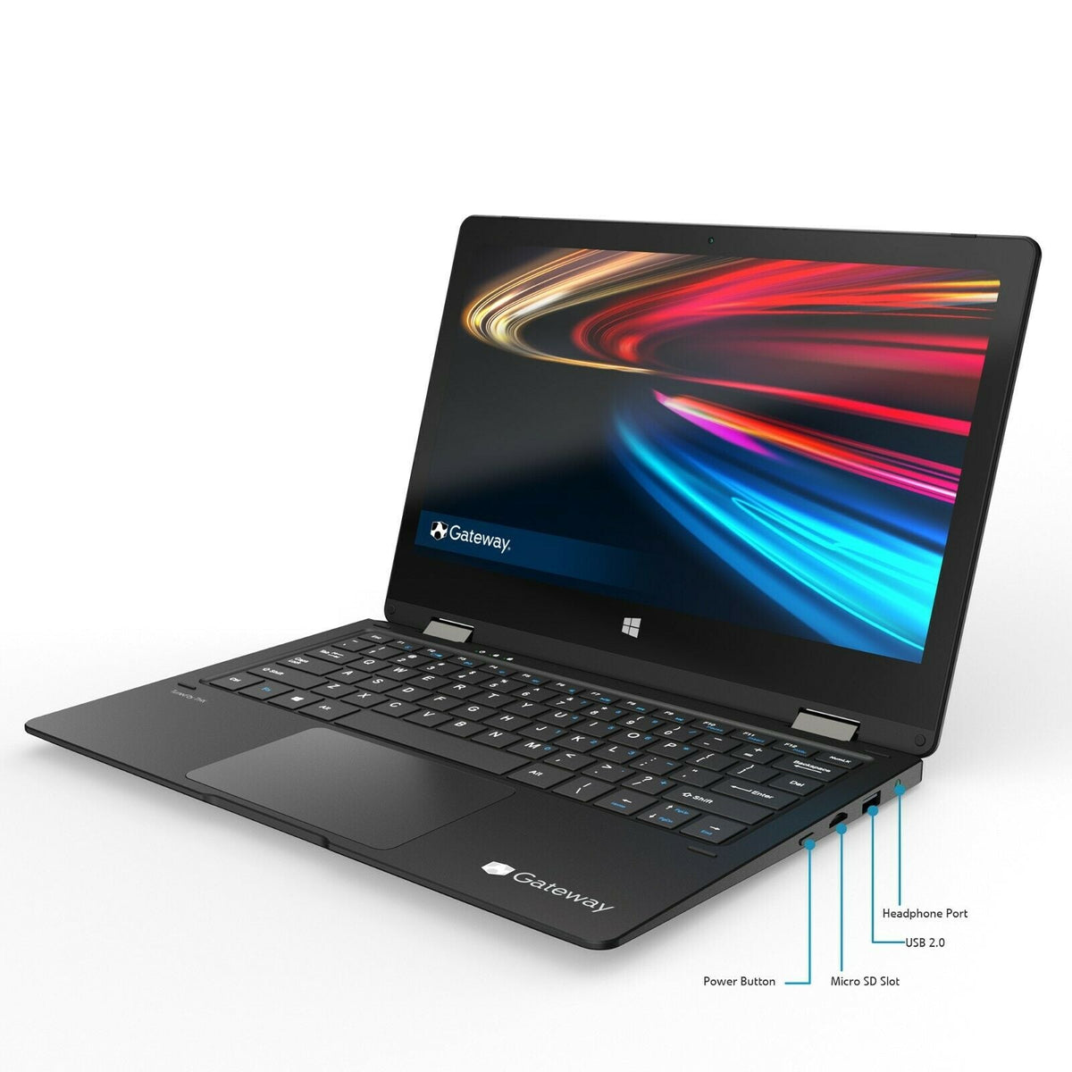 Gateway GWTC116-2BK 11.6" HD Touchscreen Laptop, Intel Celeron N4020 ...